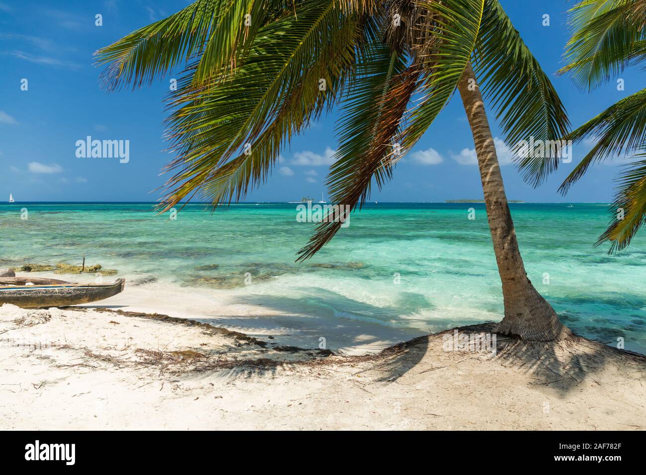 Beaches of San Blas Islands Panama Stock Photo - Alamy