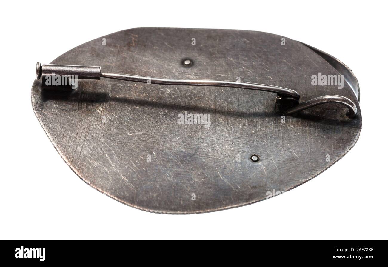 Silver brooch hi-res stock photography and images - Alamy
