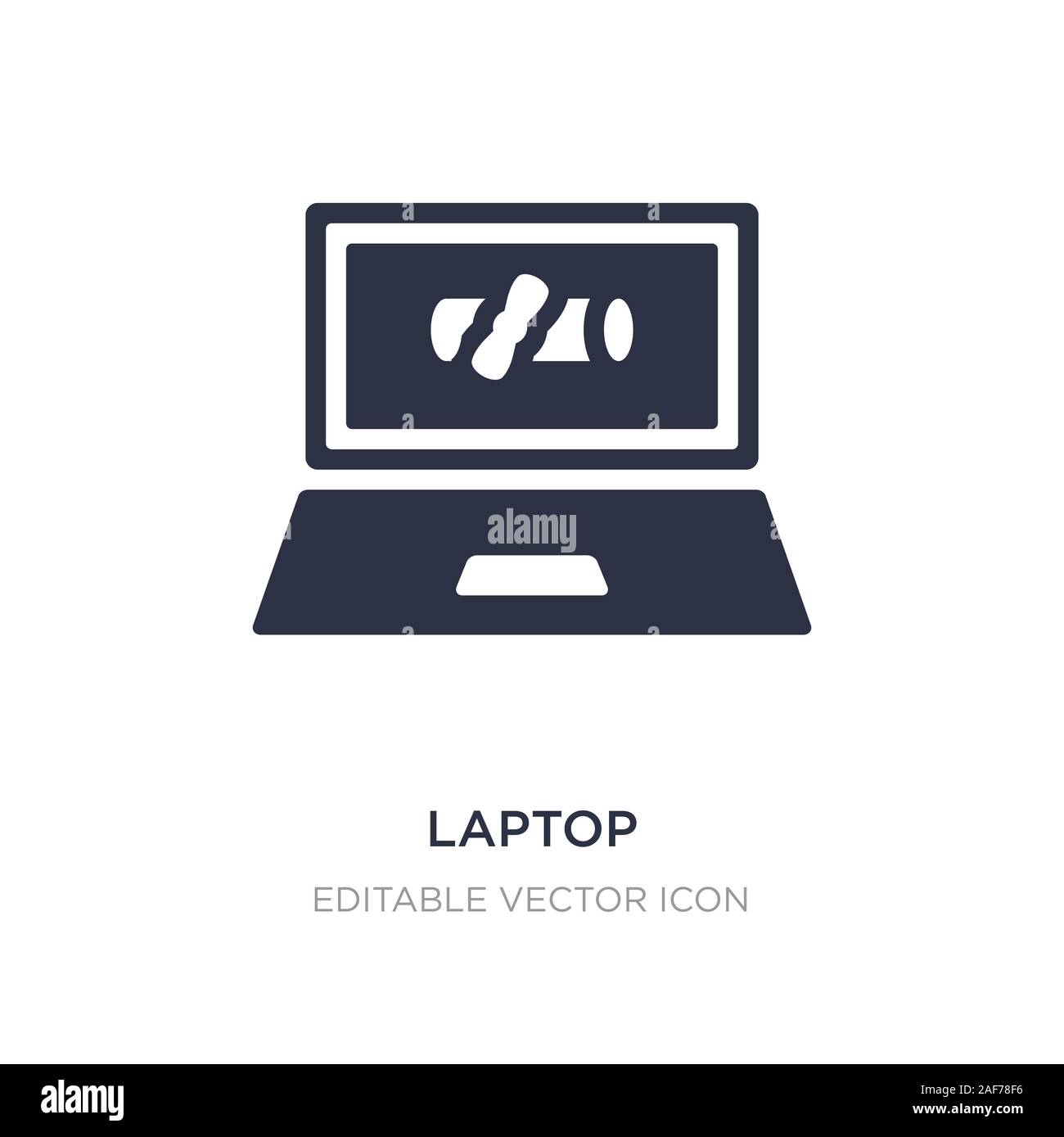 Laptop Illustration Simple