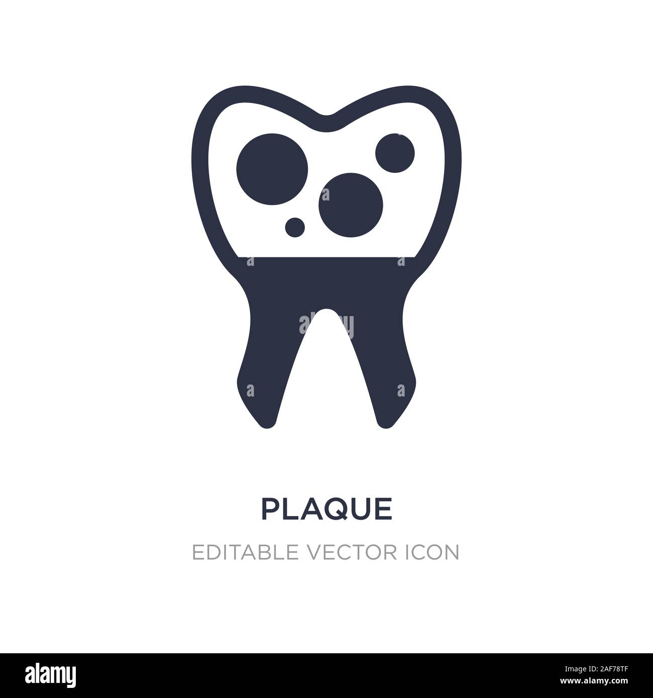 plaque icon on white background. Simple element illustration from ...