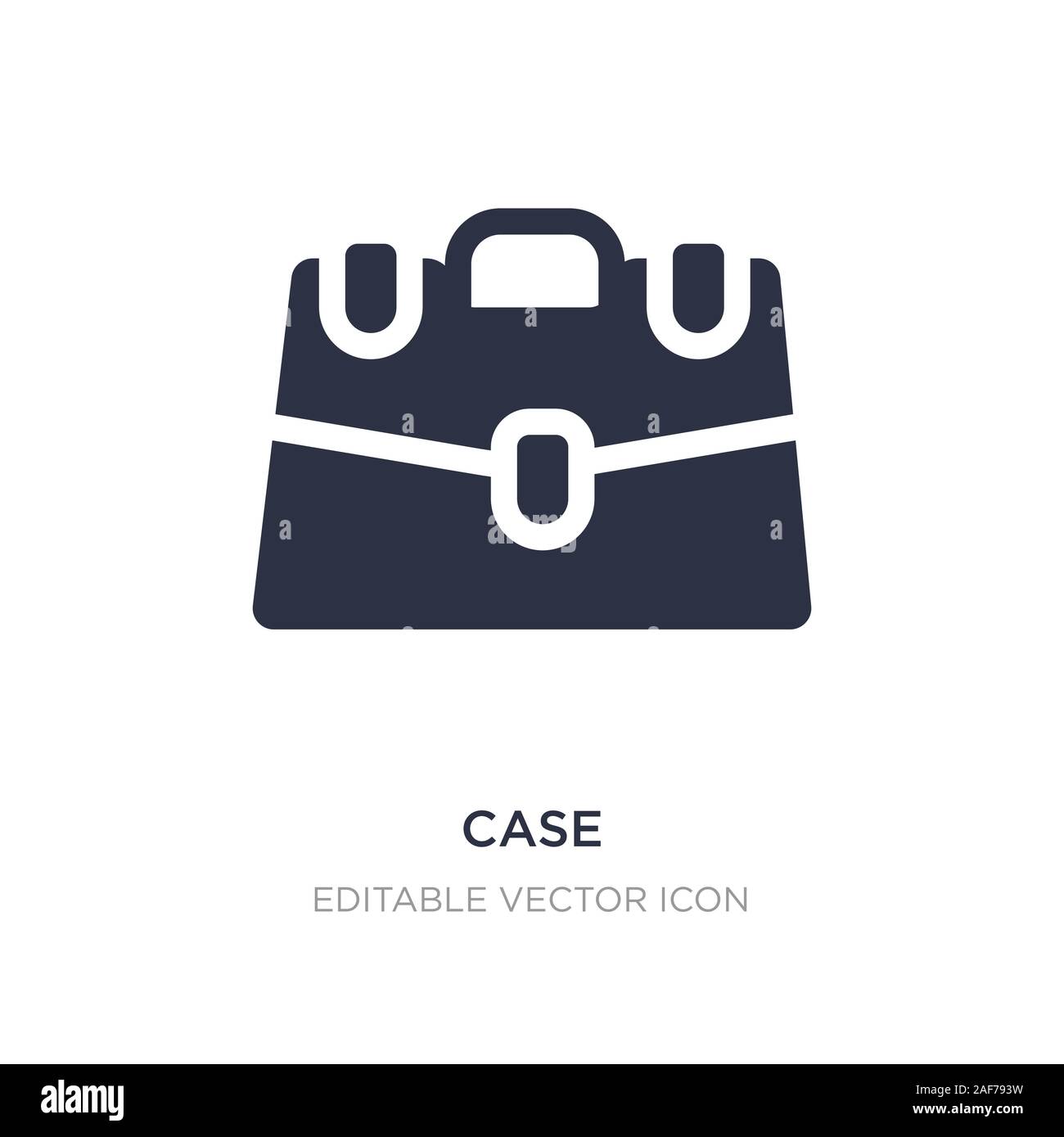 case icon on white background. Simple element illustration from ...