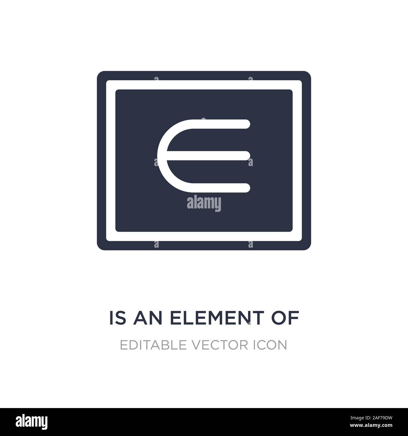 is an element of icon on white background. Simple element illustration ...