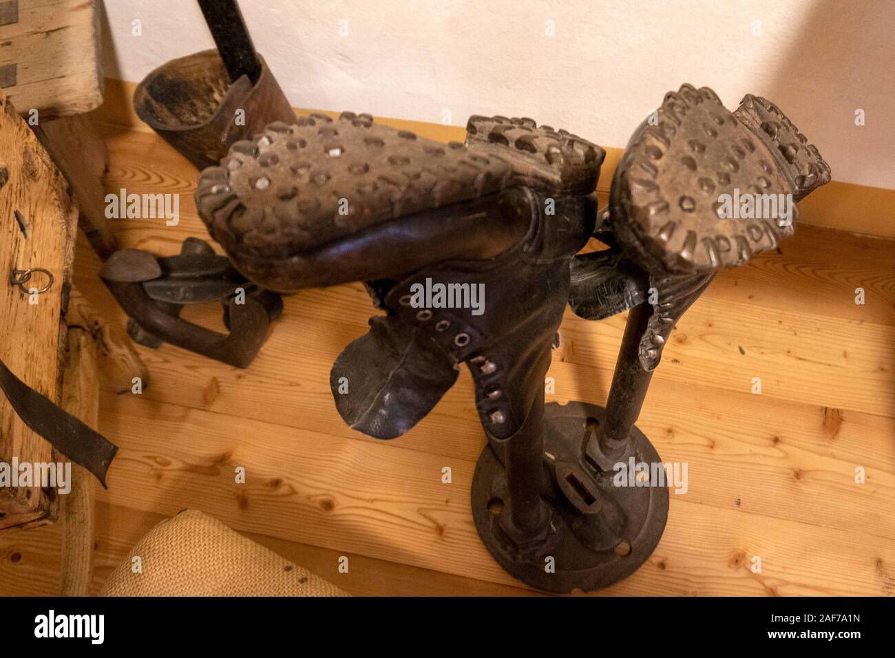 Vintage shoe making tools hi-res stock photography and images - Alamy