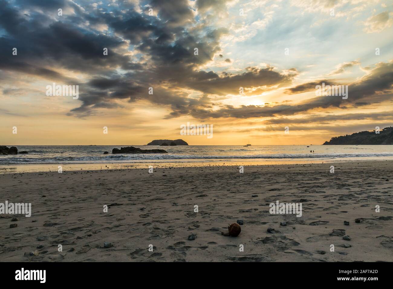 Beach in Costa Rica Stock Photo - Alamy