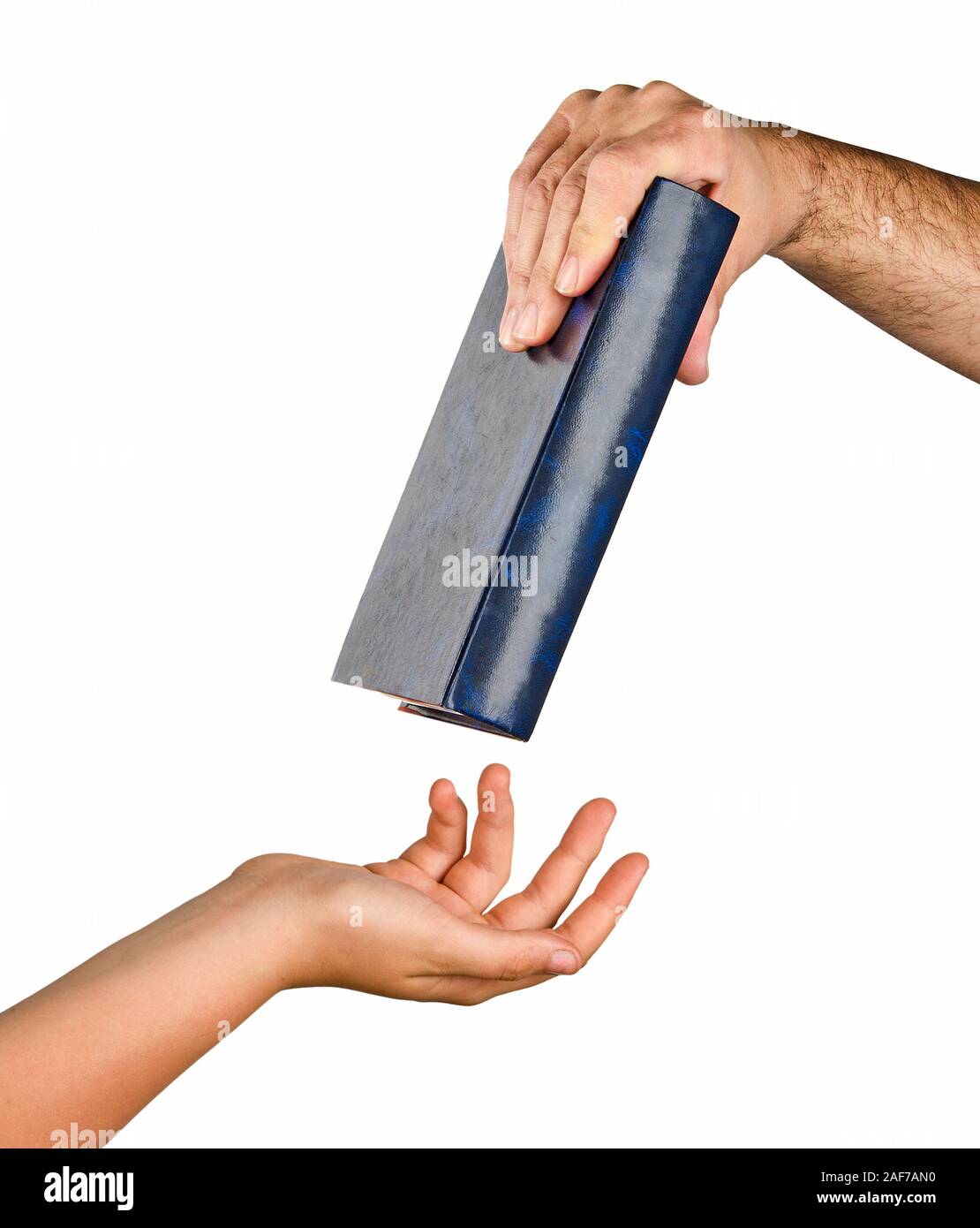 Gift of book Stock Photo - Alamy