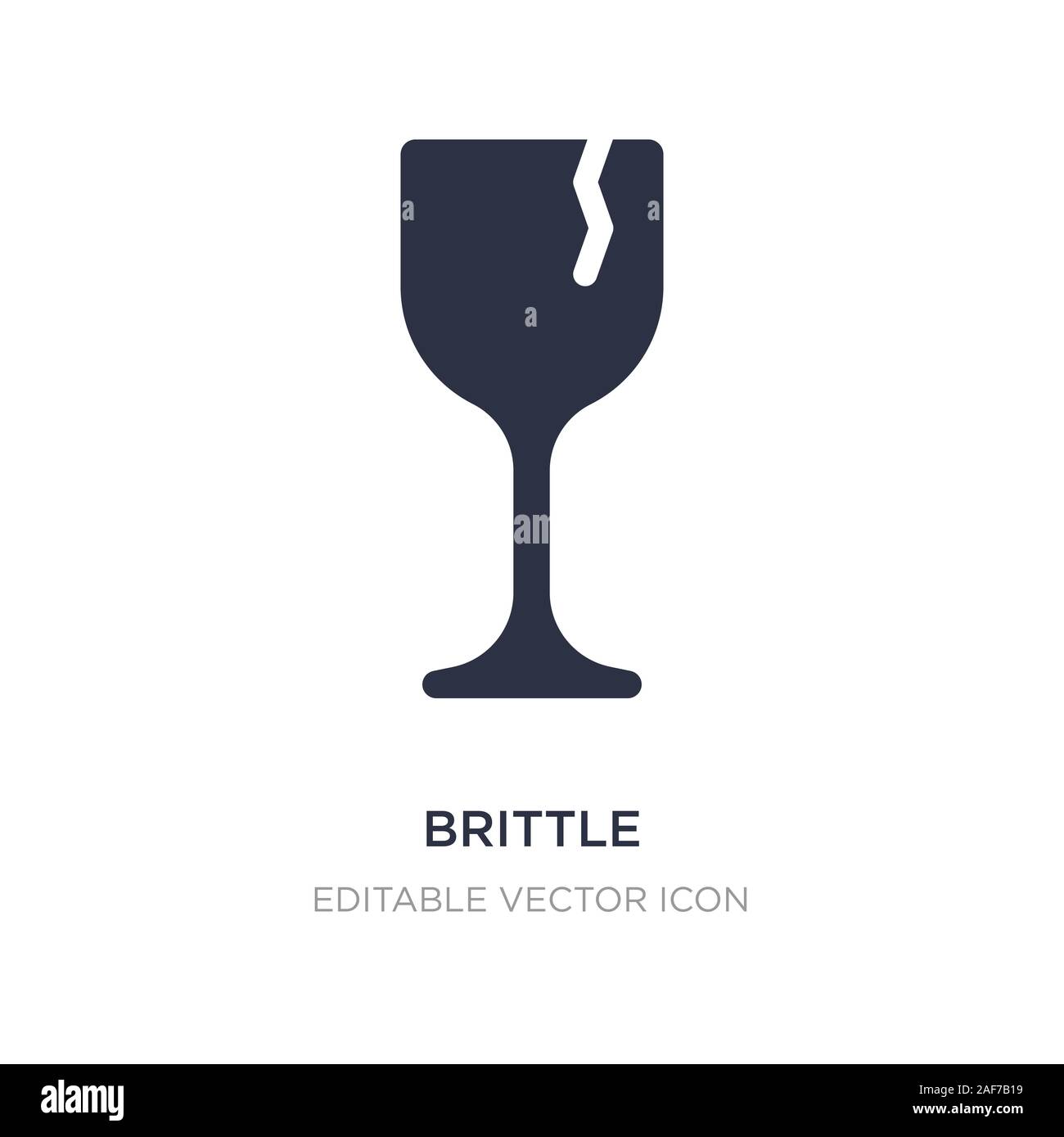 brittle icon on white background. Simple element illustration from Food ...