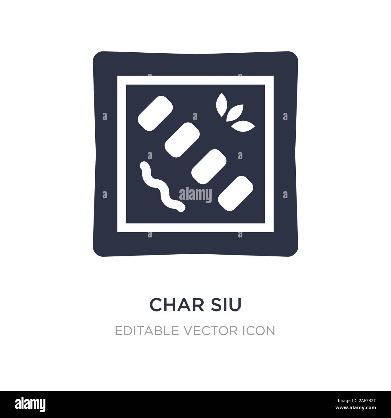 char siu icon on white background. Simple element illustration from ...