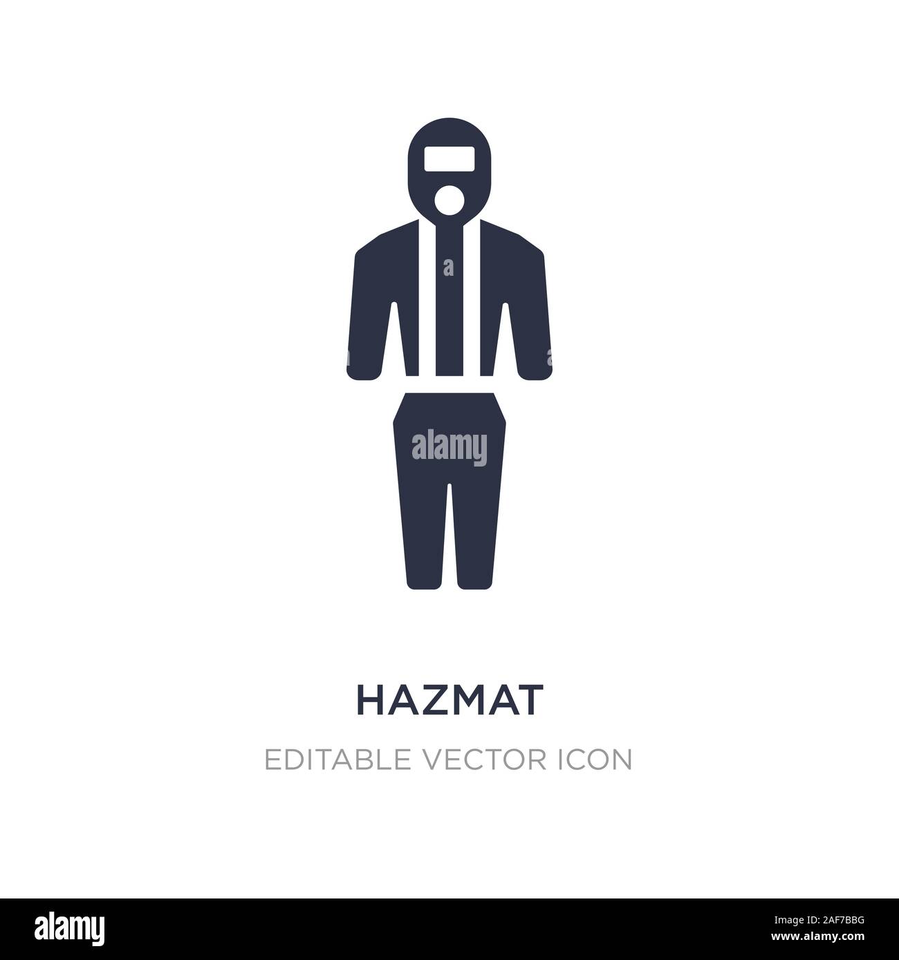 hazmat icon on white background. Simple element illustration from ...