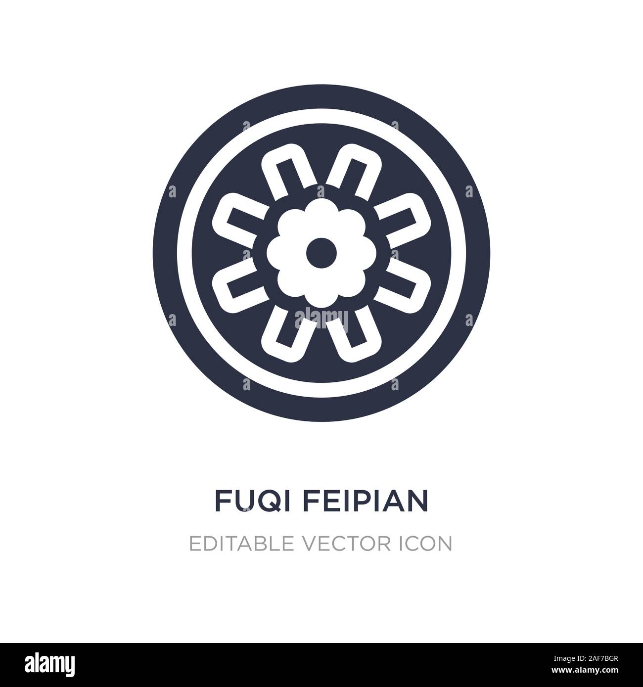 fuqi feipian icon on white background. Simple element illustration from ...