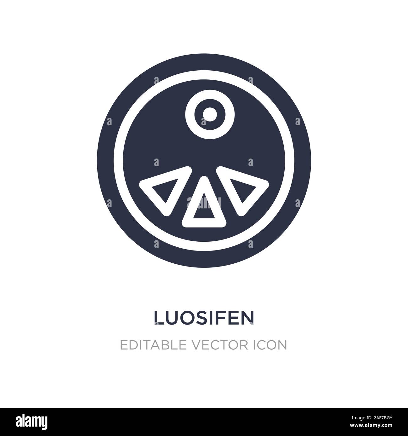 luosifen icon on white background. Simple element illustration from ...