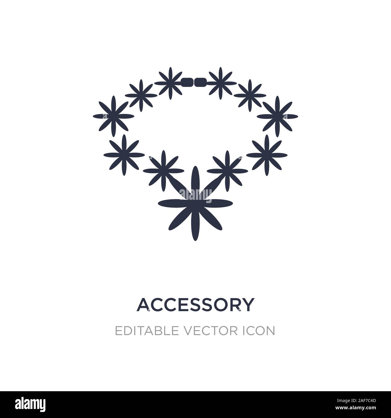 accessory icon on white background. Simple element illustration from ...