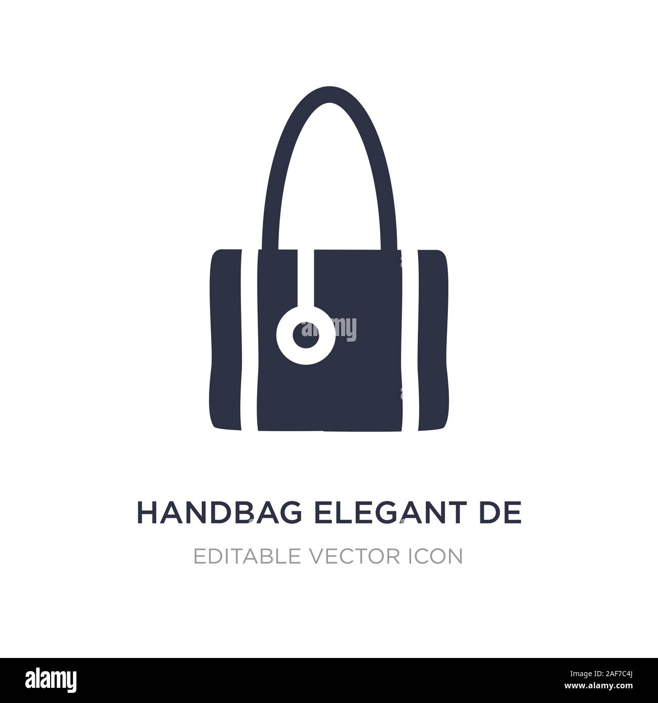Handbag nobody Stock Vector Images - Alamy