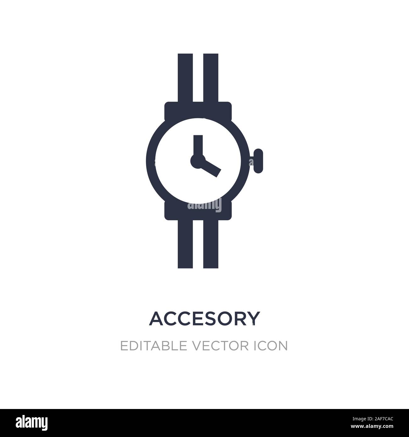 accesory icon on white background. Simple element illustration from ...