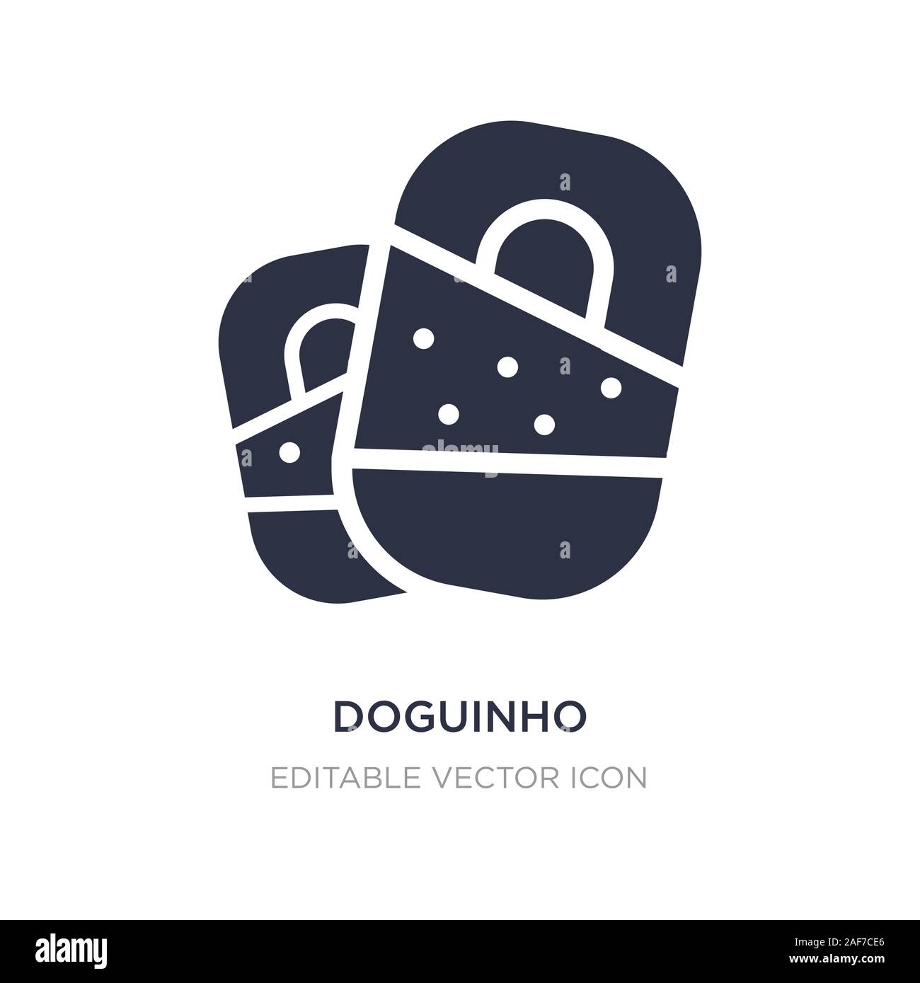 doguinho icon on white background. Simple element illustration from ...