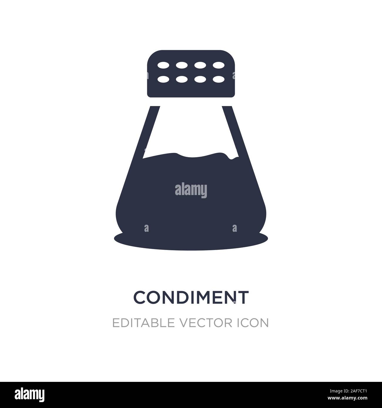 condiment icon on white background. Simple element illustration from ... condiment icon on white background. Simple element illustration from ...