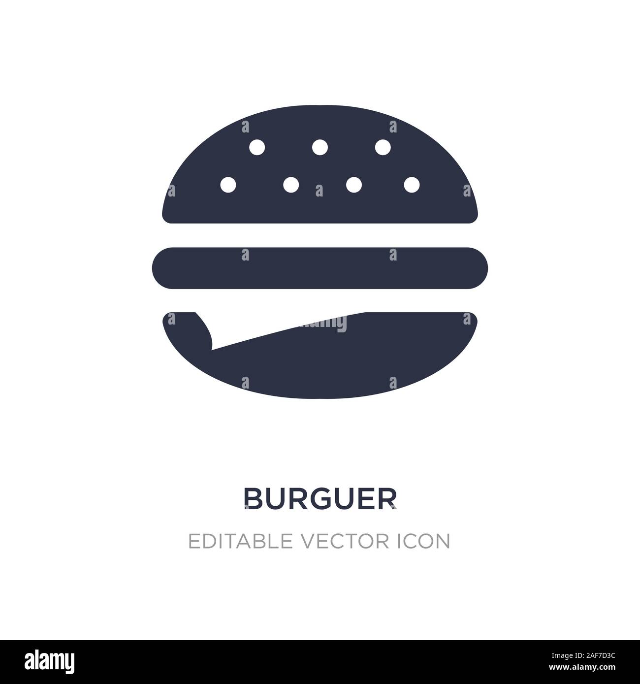 Hamburguer vector vectors hi-res stock photography and images - Alamy