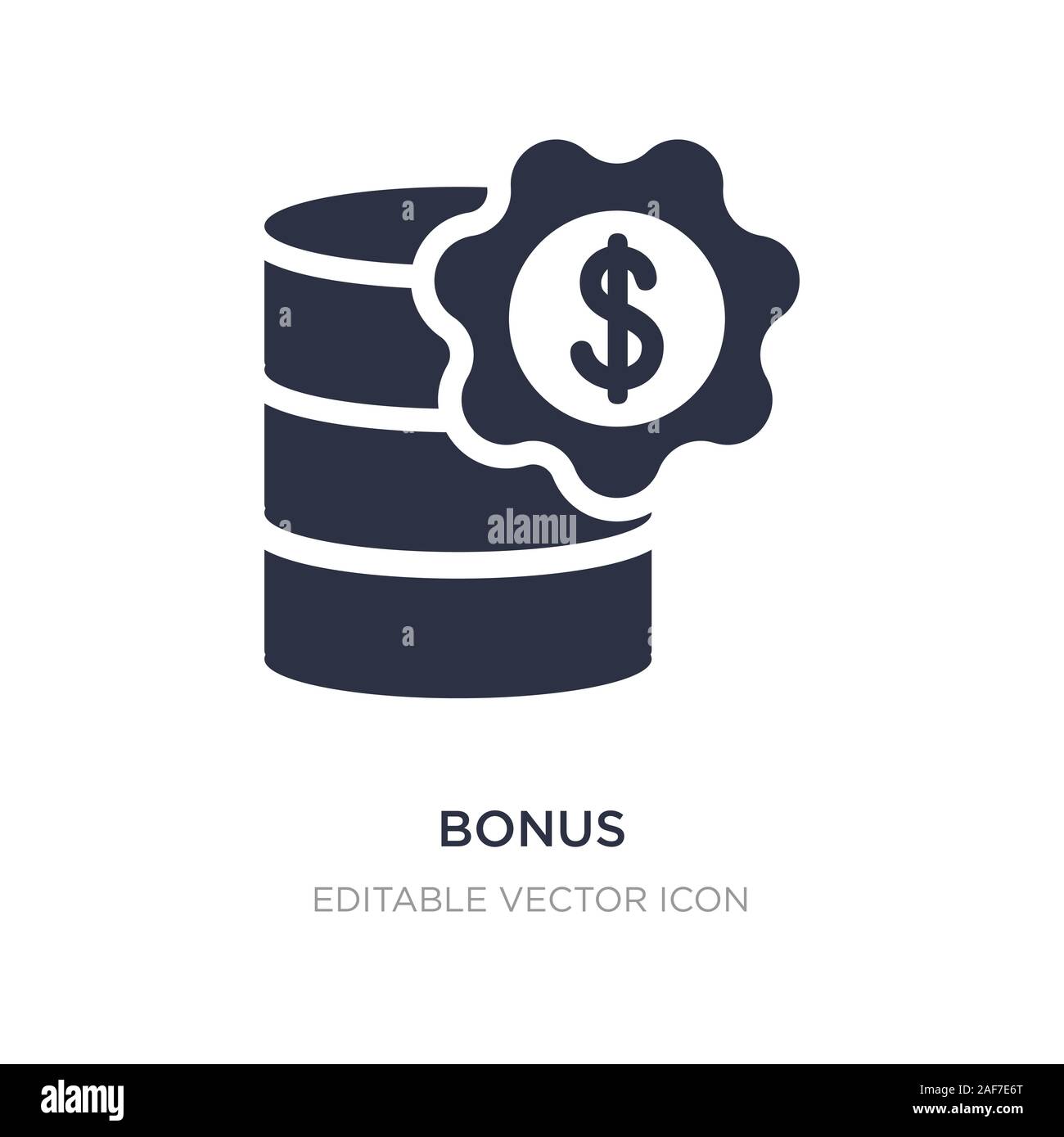 bonus icon on white background. Simple element illustration from Gaming ...