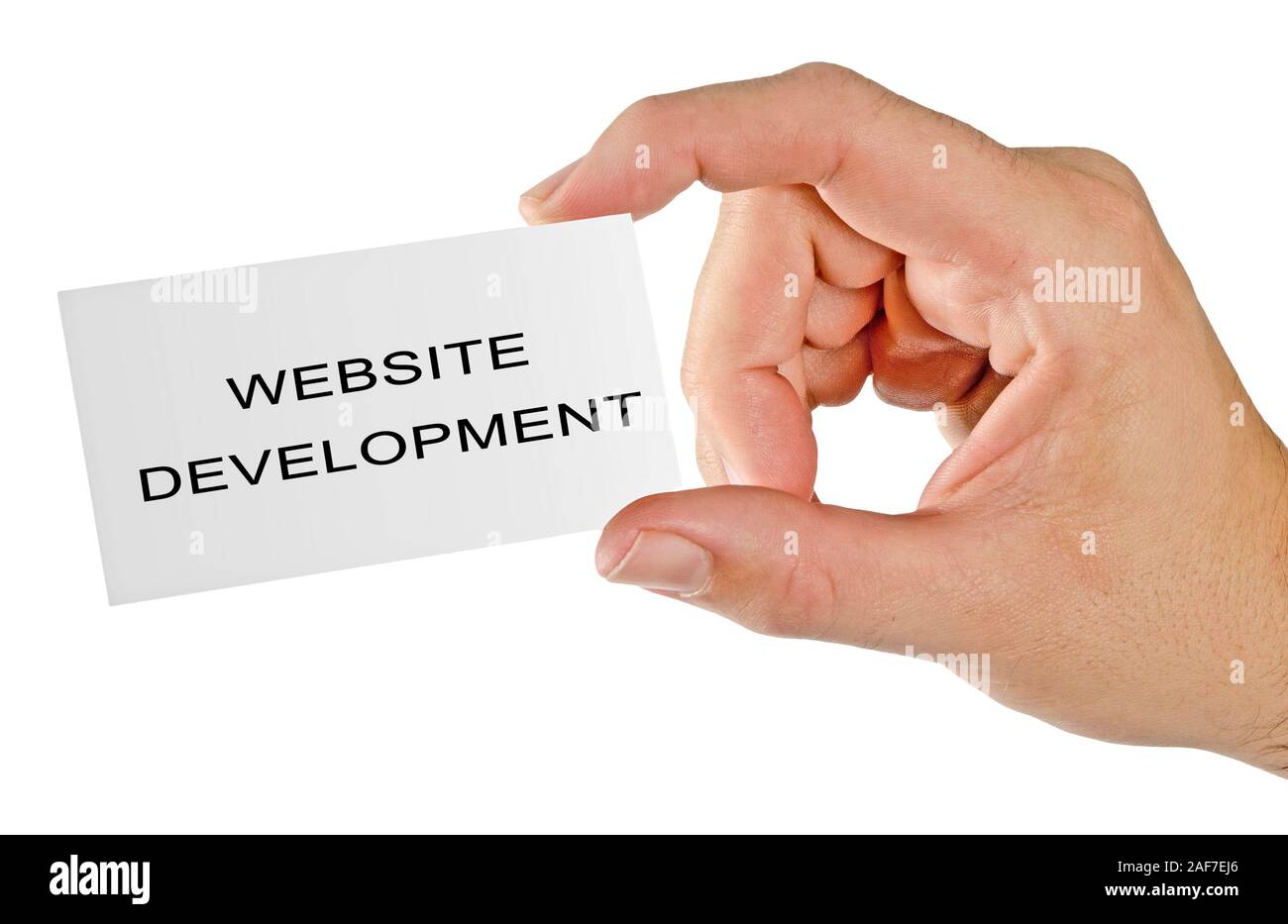 Developer business card design hi-res stock photography and images - Alamy