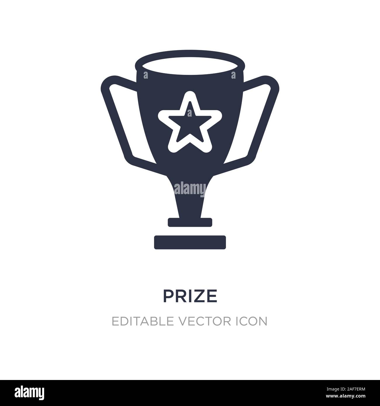 prize icon on white background. Simple element illustration from ...