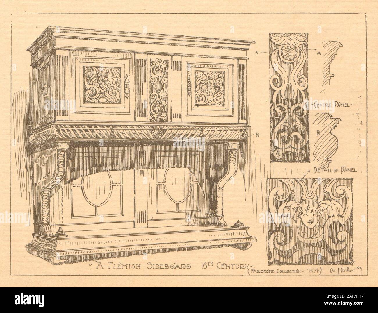 16th century flemish furniture hi-res stock photography and images - Alamy