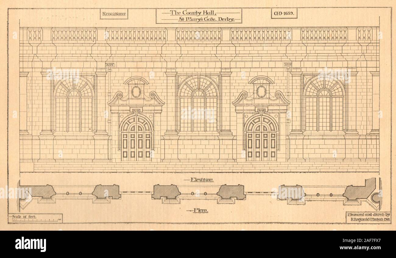 Derby hall hi-res stock photography and images - Alamy