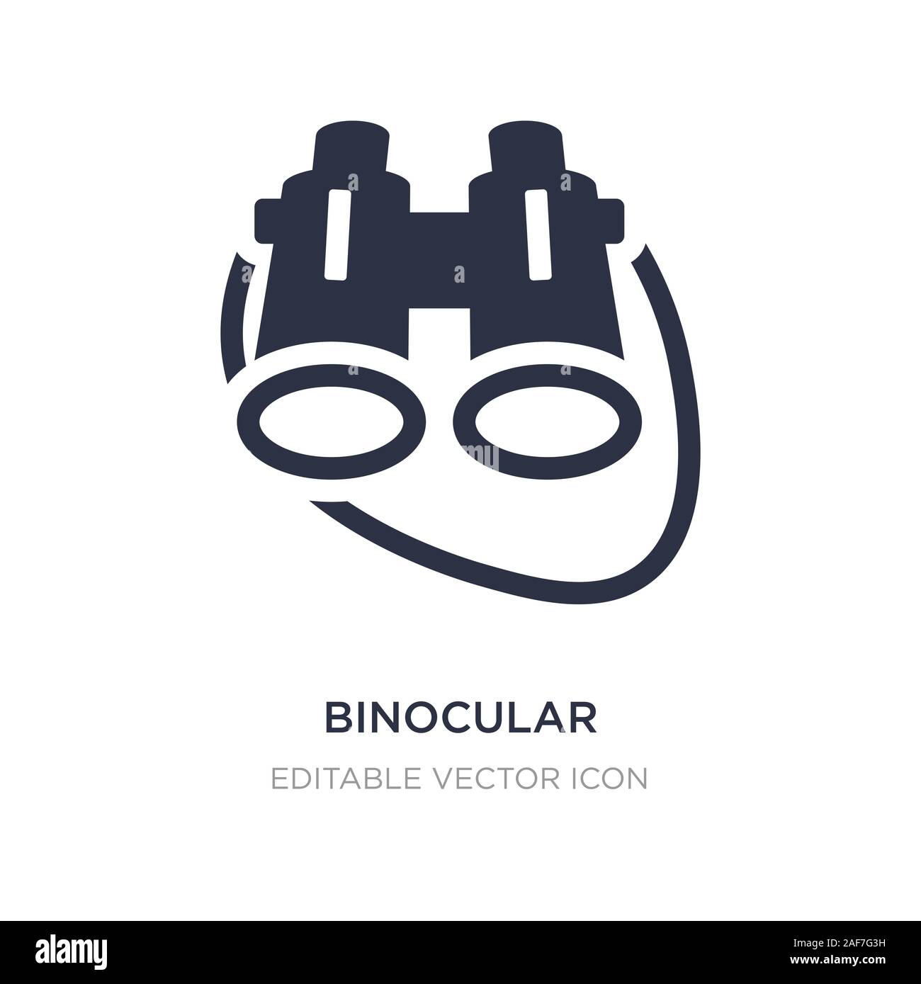 Binoculars Simple Icon