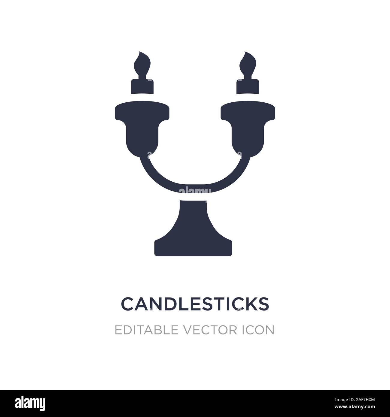candlesticks icon on white background. Simple element illustration from ...