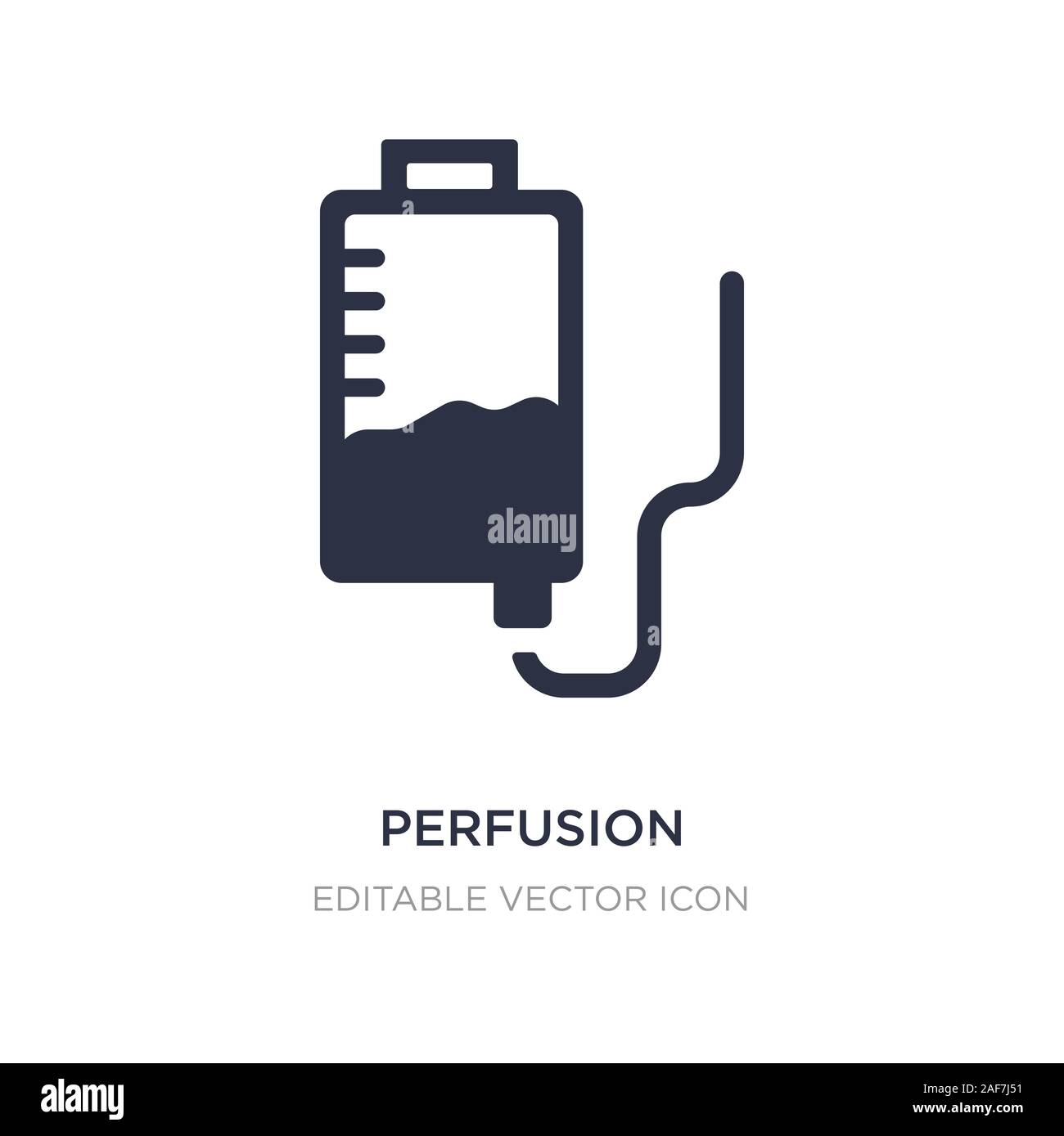 perfusion icon on white background. Simple element illustration from ...
