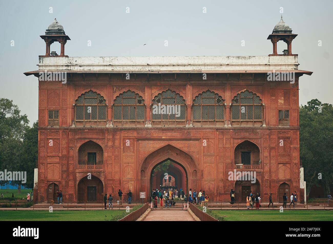 Red Fort or Lal Qila in Delhi, India. Ancient Fort made of red ...