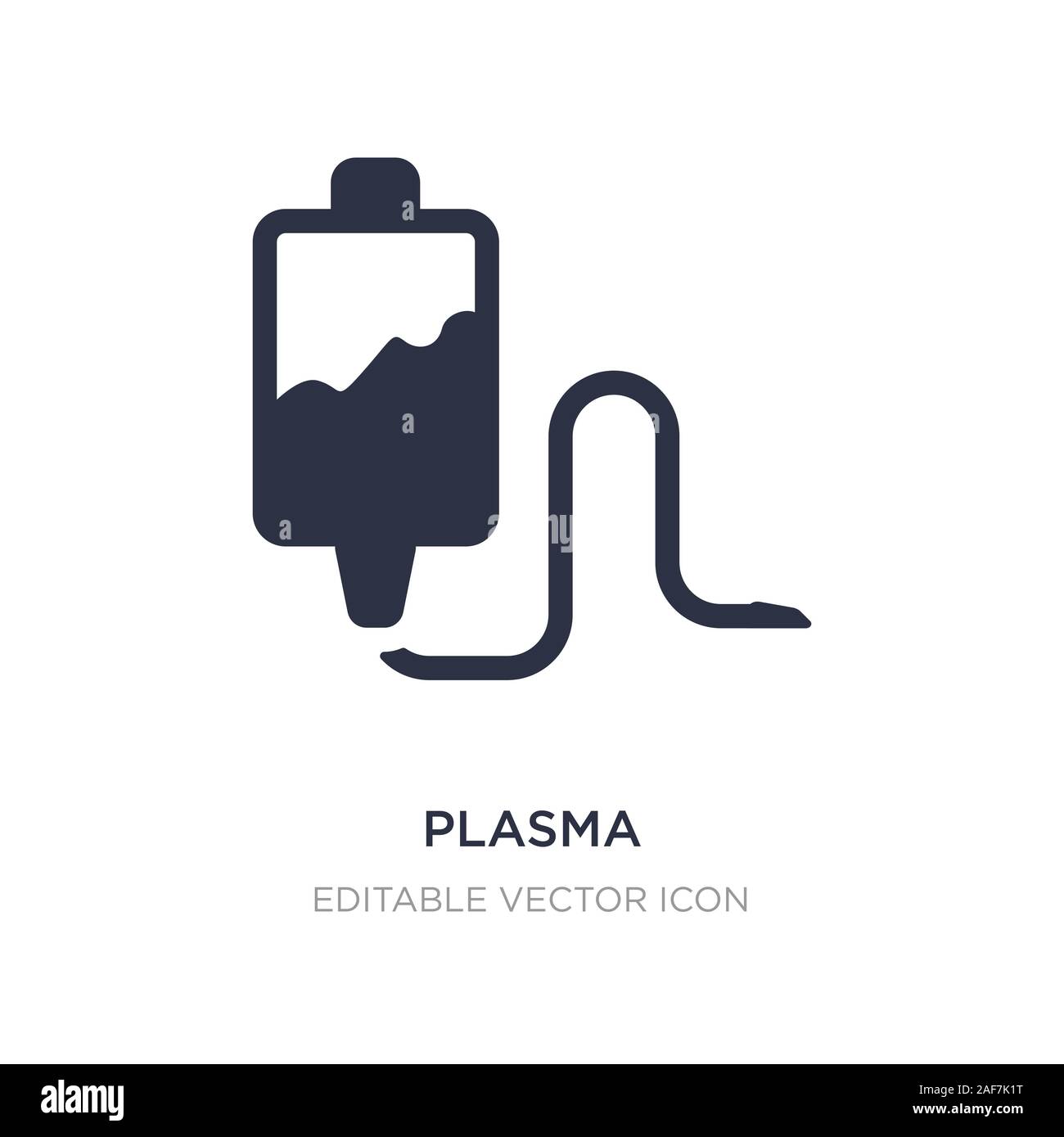 plasma icon on white background. Simple element illustration from ...