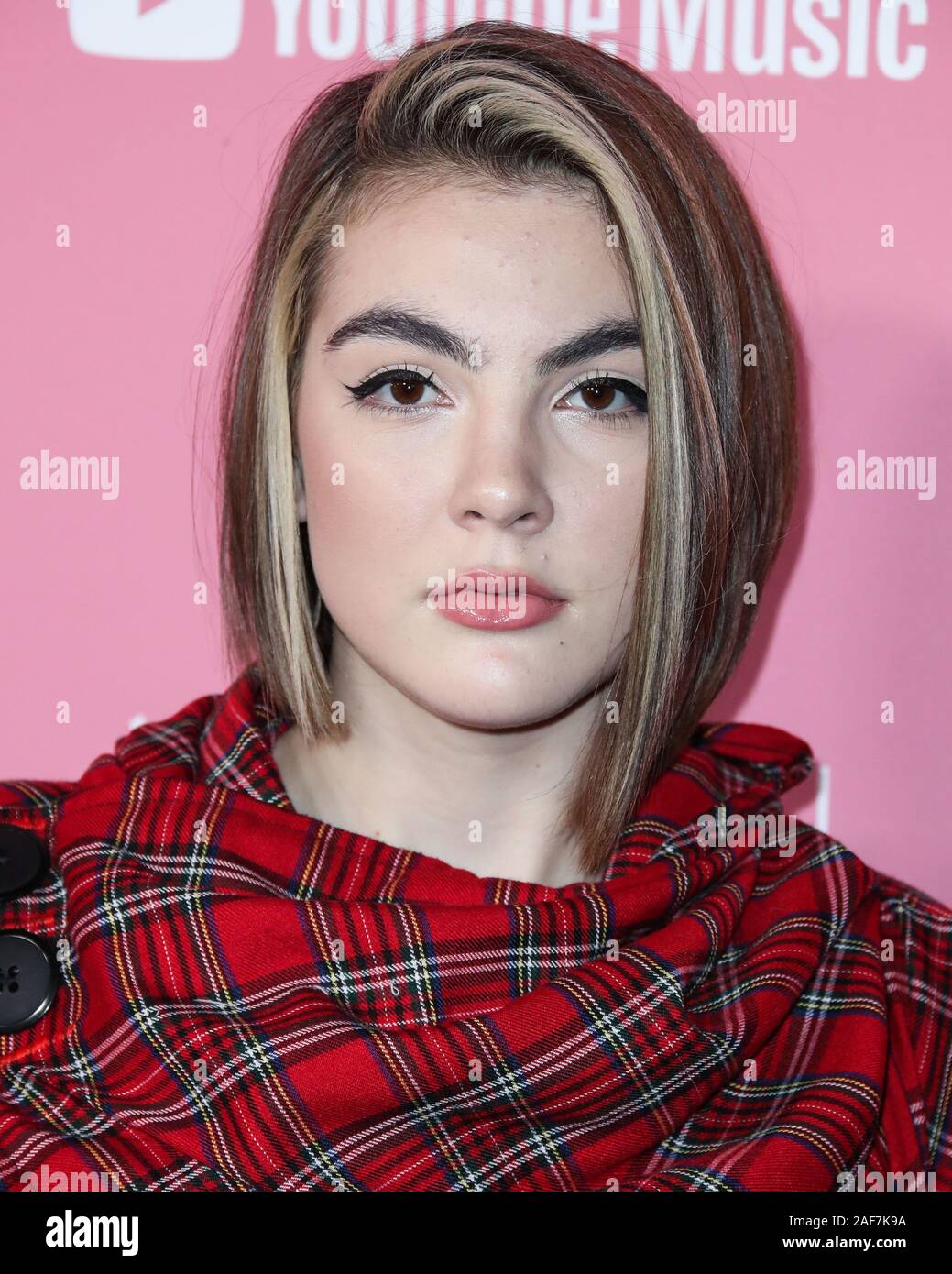 HOLLYWOOD, LOS ANGELES, CALIFORNIA, USA - DECEMBER 12: Singer Evie Irie ...