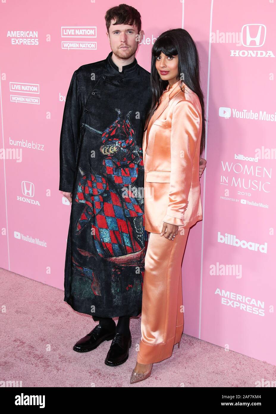 HOLLYWOOD, LOS ANGELES, CALIFORNIA, USA - DECEMBER 12: James Blake and ...