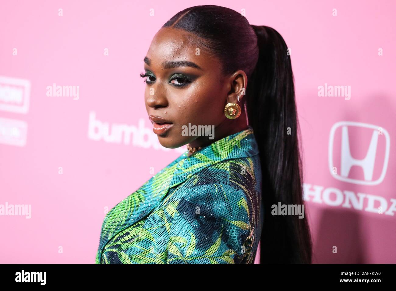HOLLYWOOD, LOS ANGELES, CALIFORNIA, USA - DECEMBER 12: Singer Normani ...