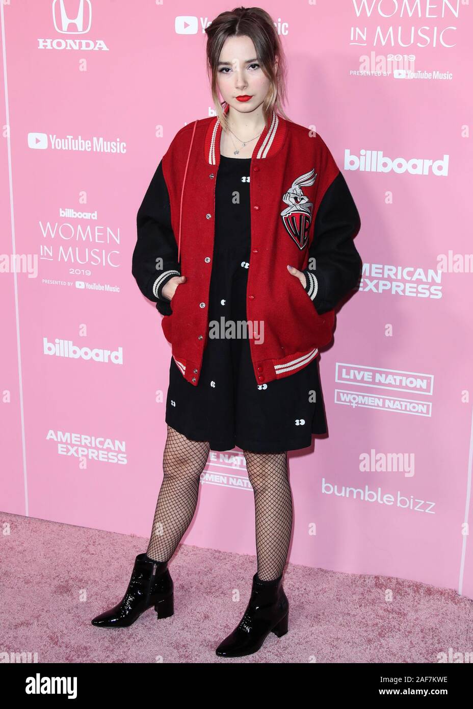 HOLLYWOOD, LOS ANGELES, CALIFORNIA, USA - DECEMBER 12: Musician Lydia ...