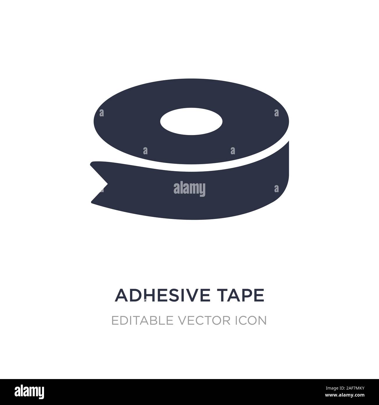 adhesive tape icon on white background. Simple element illustration ...