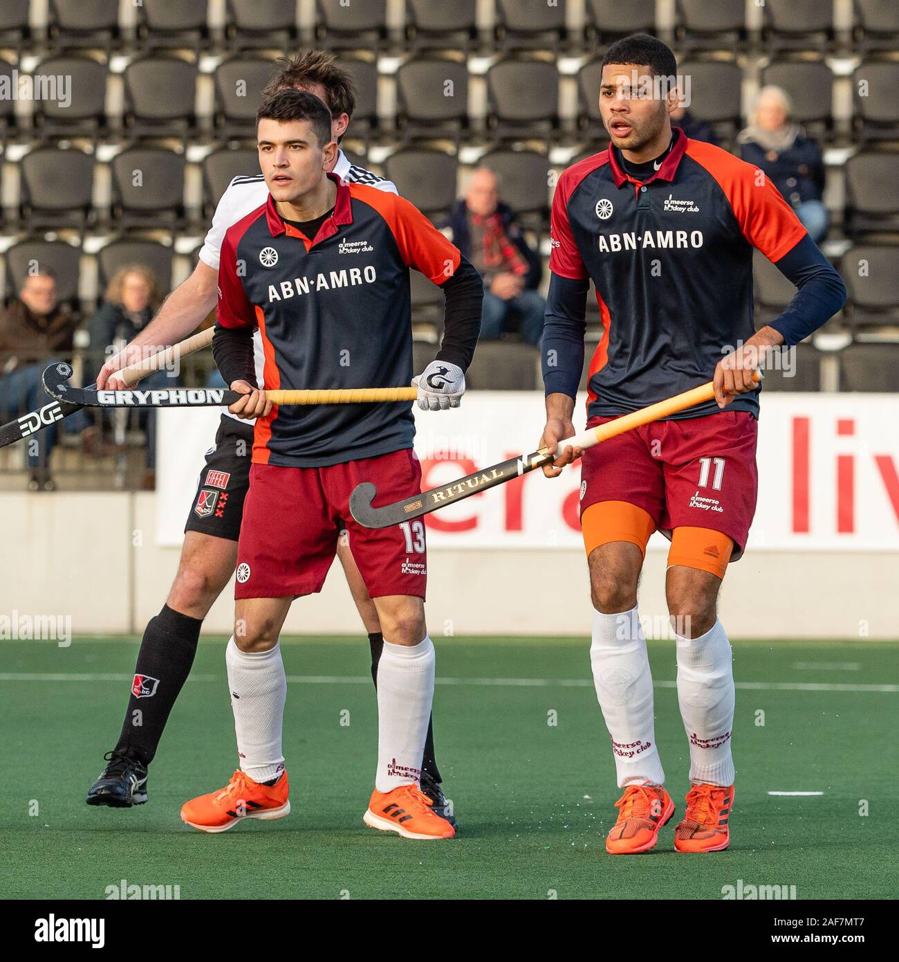 AMSTELVEEN, 08-12-2019, Hoofdklasse Hockey Heren Seizoen 2019-2020 ...