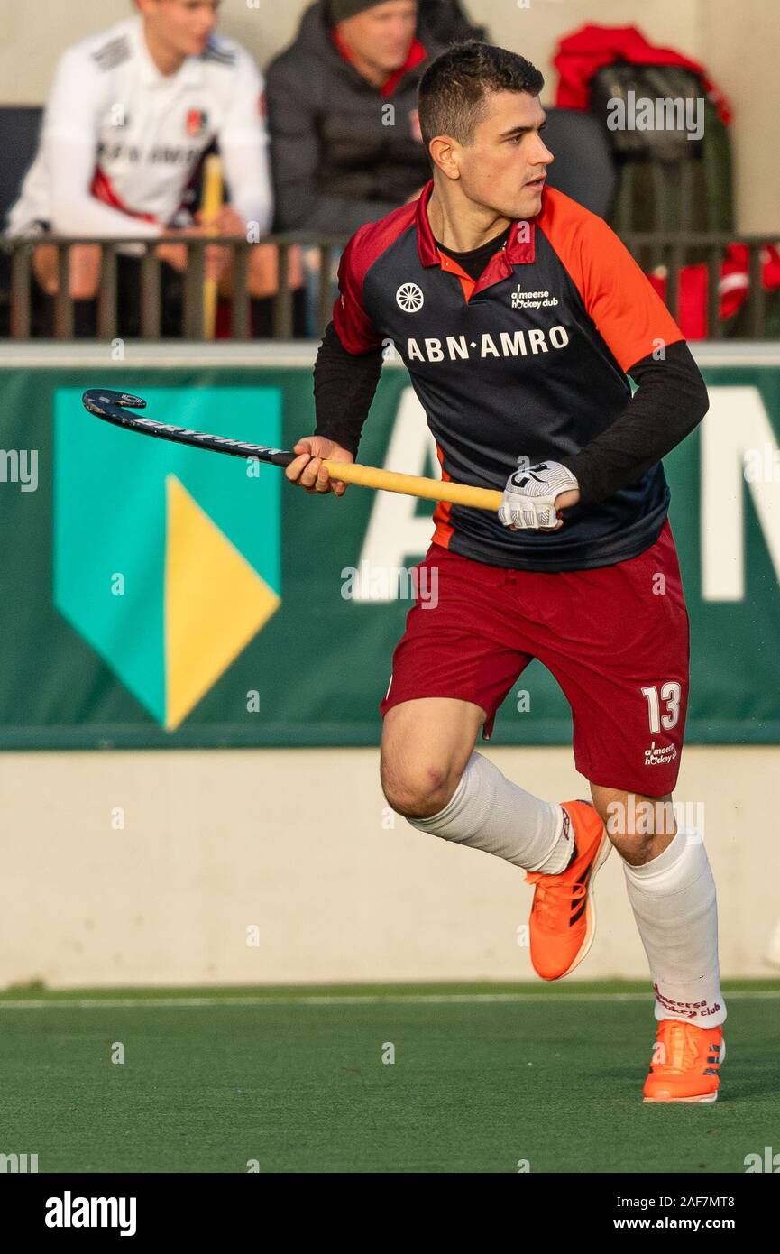AMSTELVEEN, 08-12-2019, Hoofdklasse Hockey Heren Seizoen 2019-2020 ...
