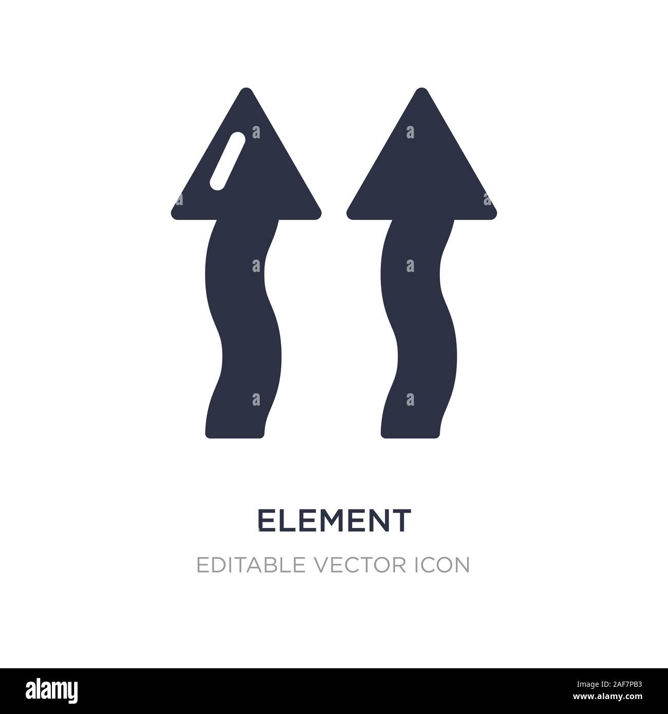 element icon on white background. Simple element illustration from ...