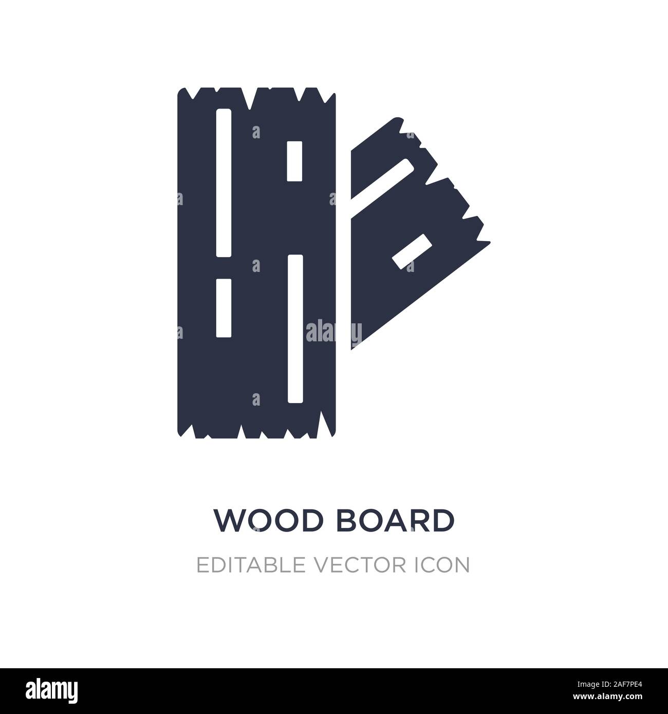 wood board icon on white background. Simple element illustration from ...