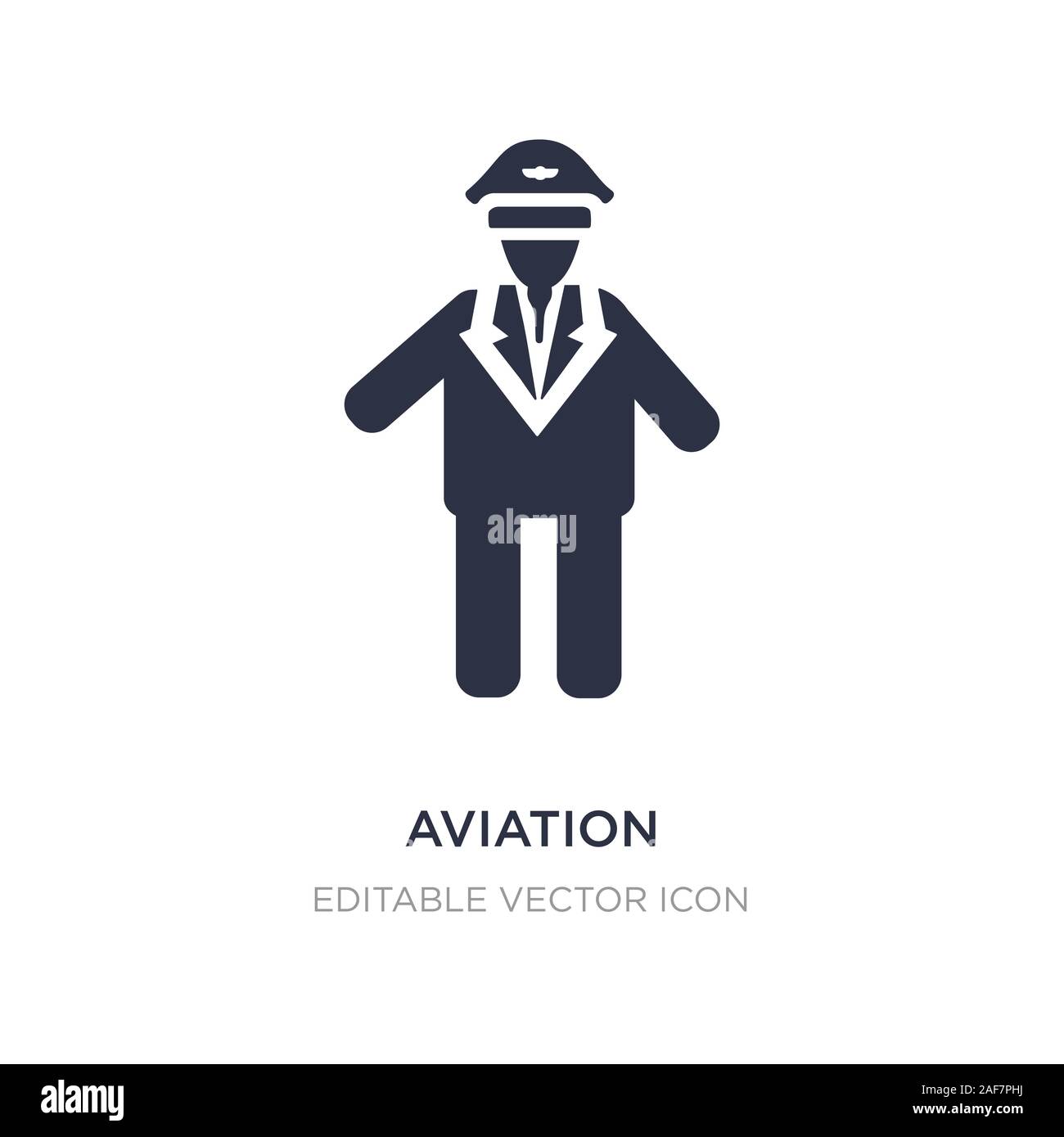 aviation icon on white background. Simple element illustration from ...