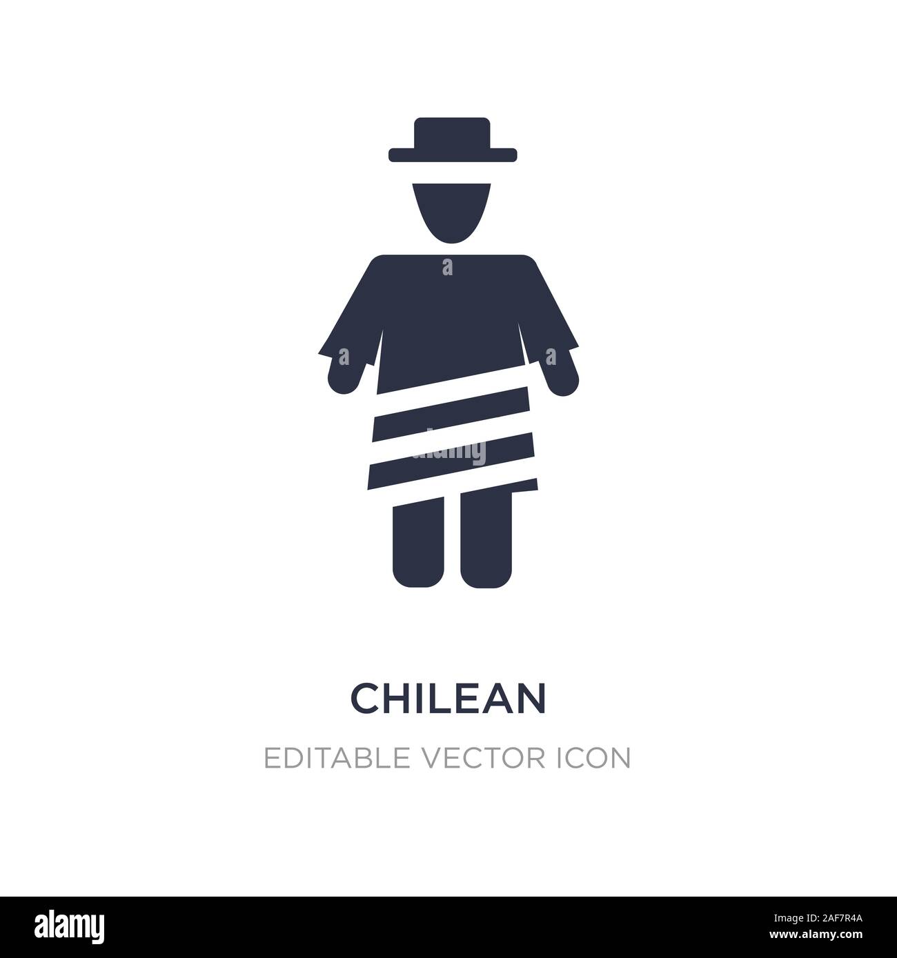 chilean icon on white background. Simple element illustration from ...