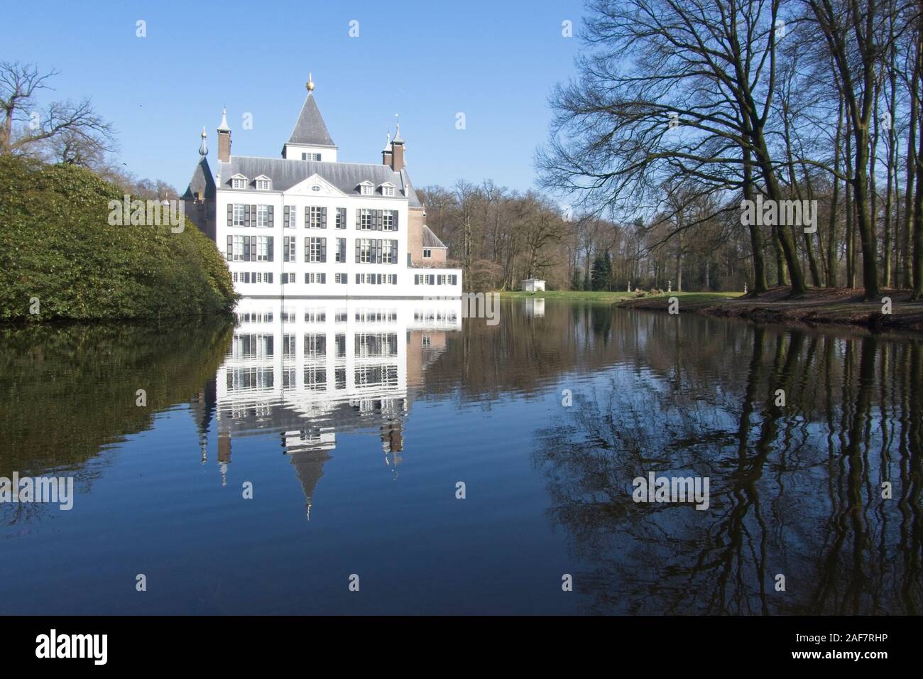 Castle Renswoude in the Gelderse Vallei in the Dutch Province Utrecht ...