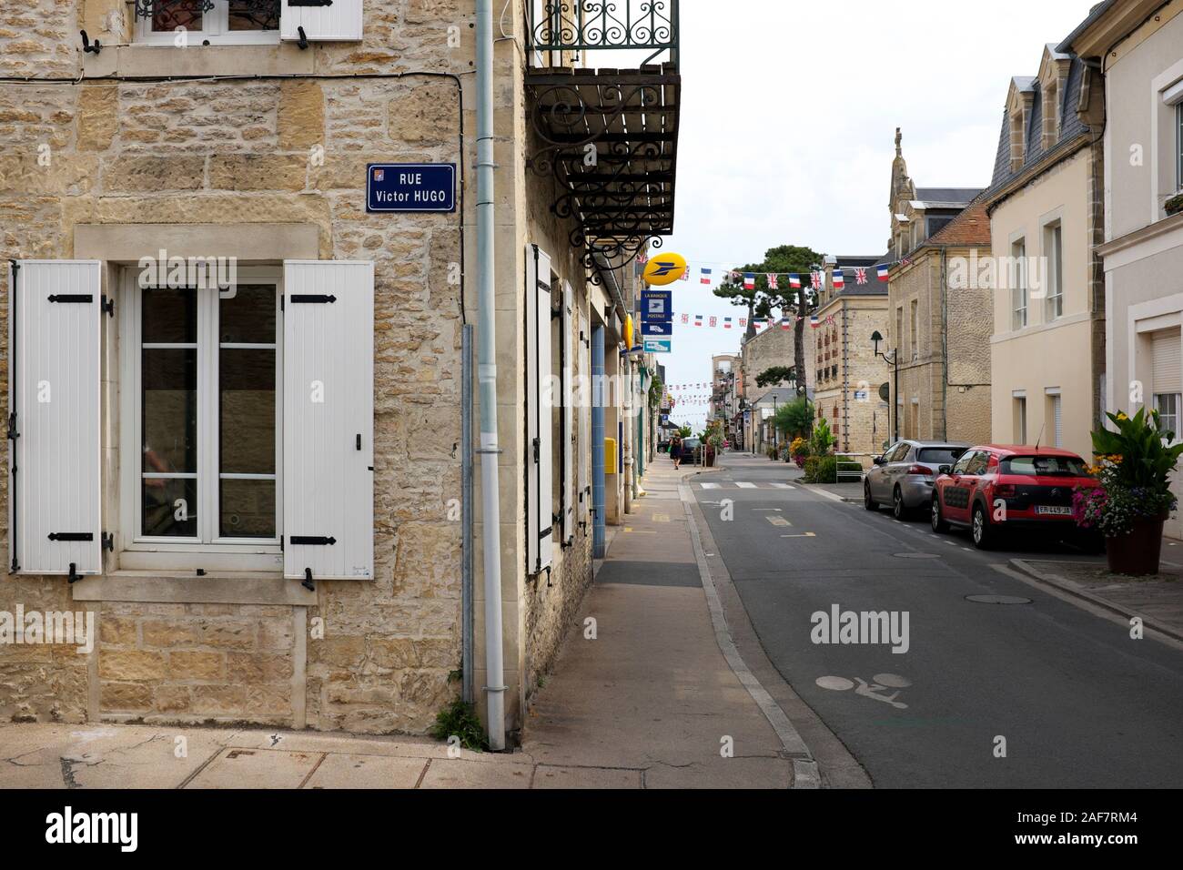 Streets in Luc-sur-Mer, Normandy, France Stock Photo - Alamy