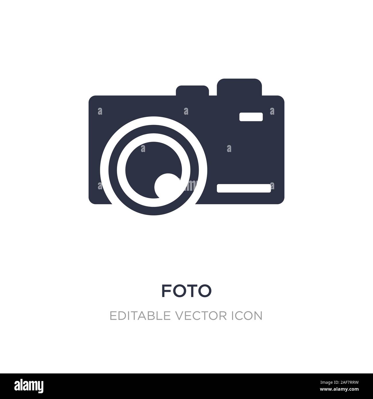 foto icon on white background. Simple element illustration from Shapes ...