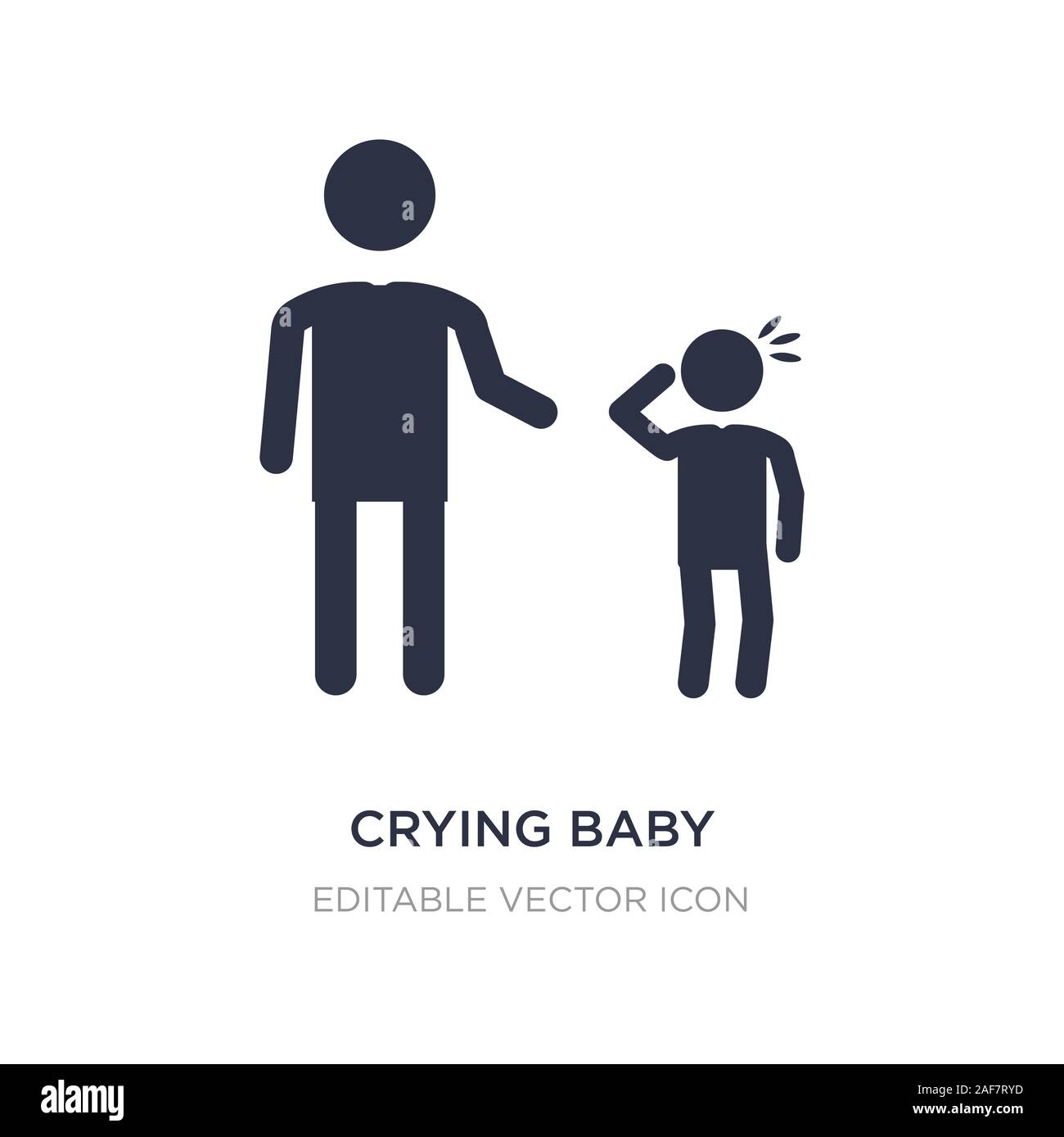 Child bath crying Cut Out Stock Images & Pictures - Alamy
