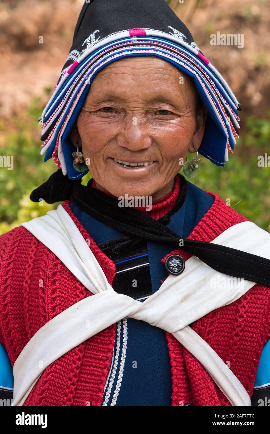 Women in traditional costume miao people hi-res stock photography and ...