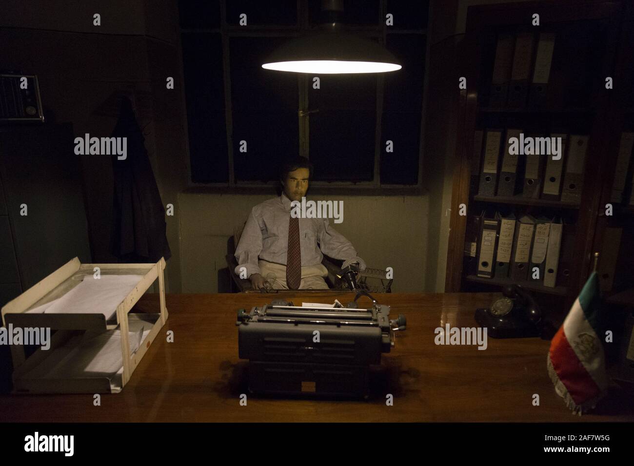 December 12, 2019, Tehran, Iran: A symbolic statue of a SAVAK agent is ...