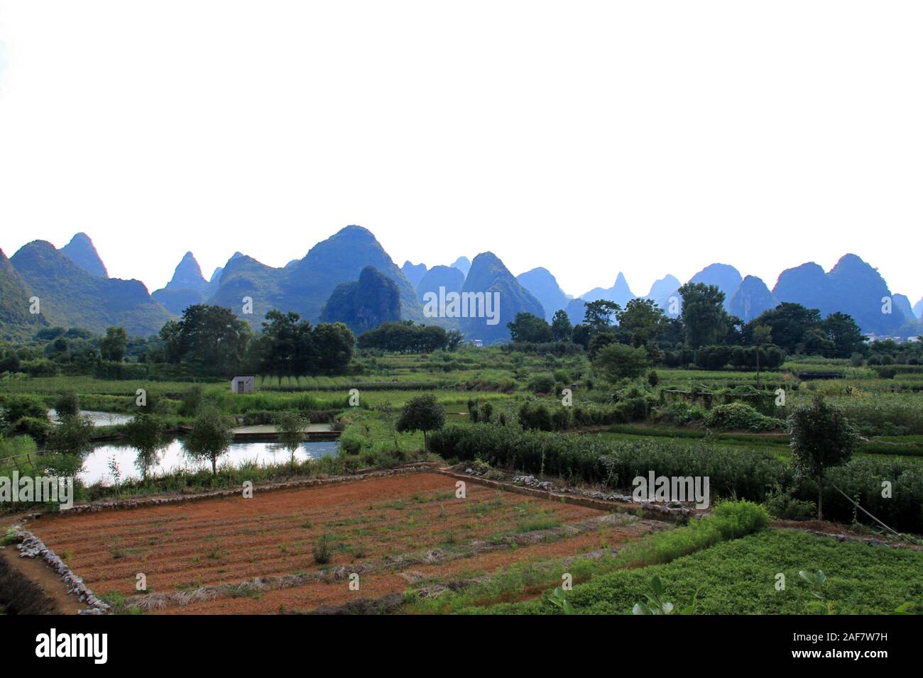 Yangshuo, China, a beautiful natural landscape Stock Photo - Alamy