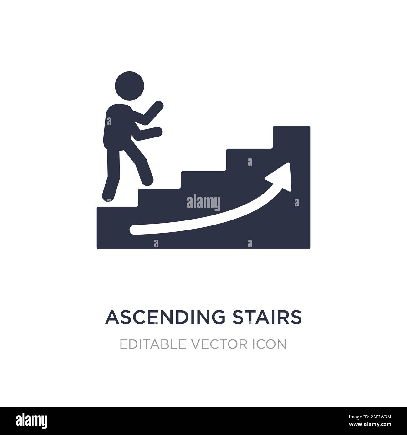 Ascending stairs signal Stock Vector Images - Alamy
