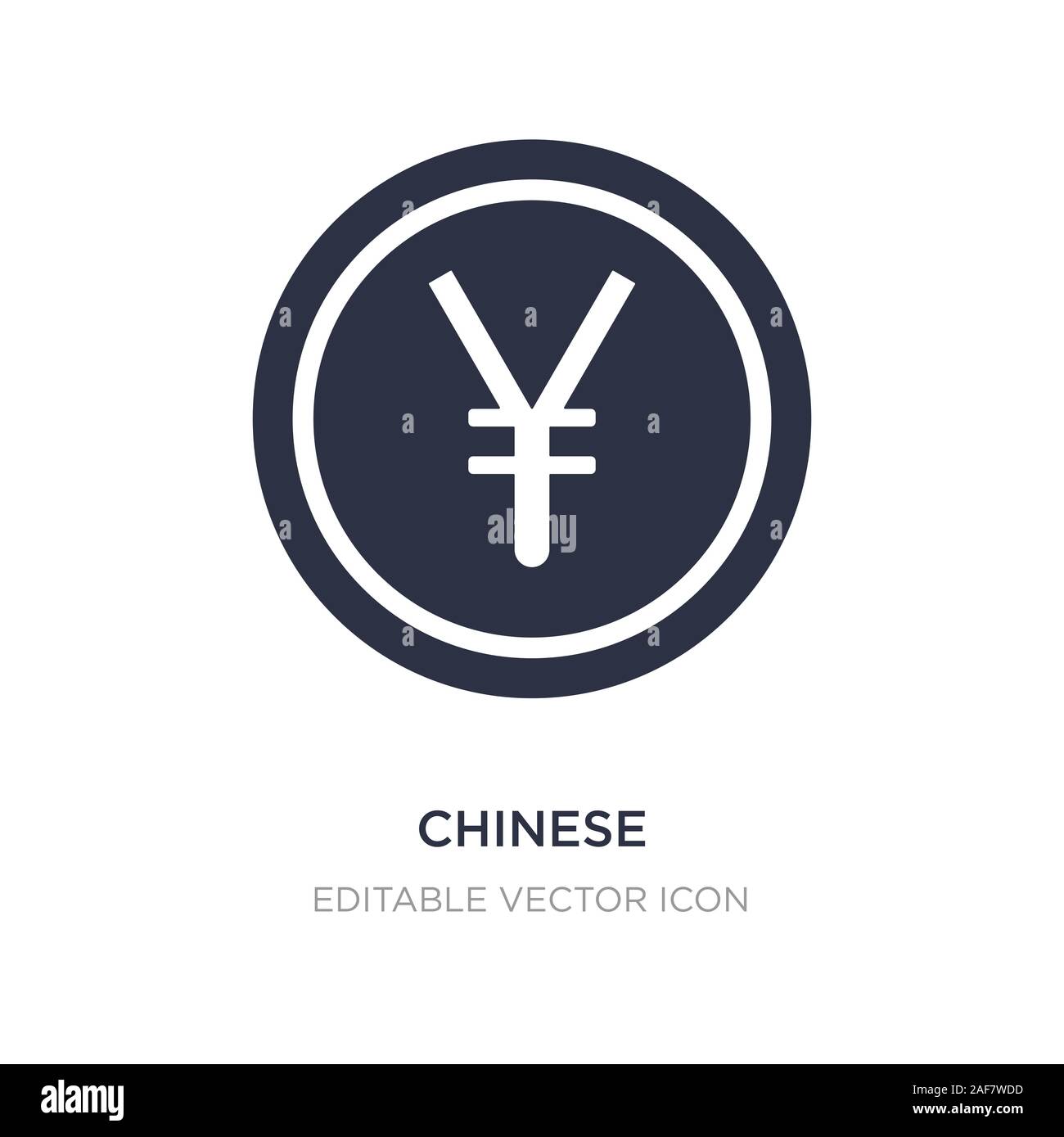 chinese icon on white background. Simple element illustration from ...